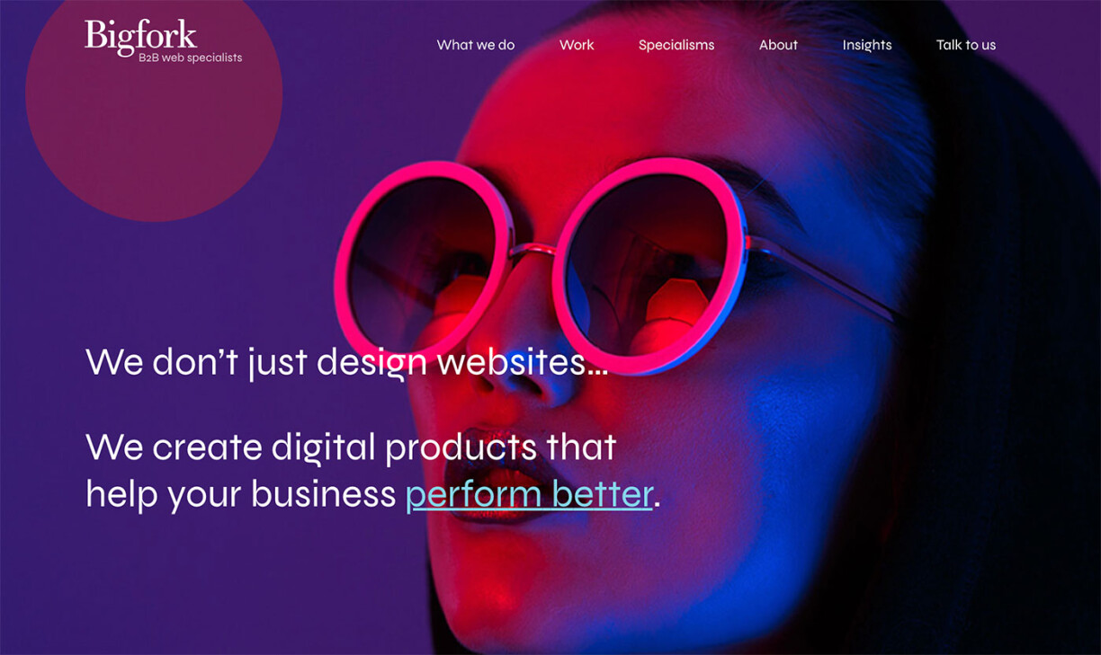 Why use faces in website design? - Bigfork